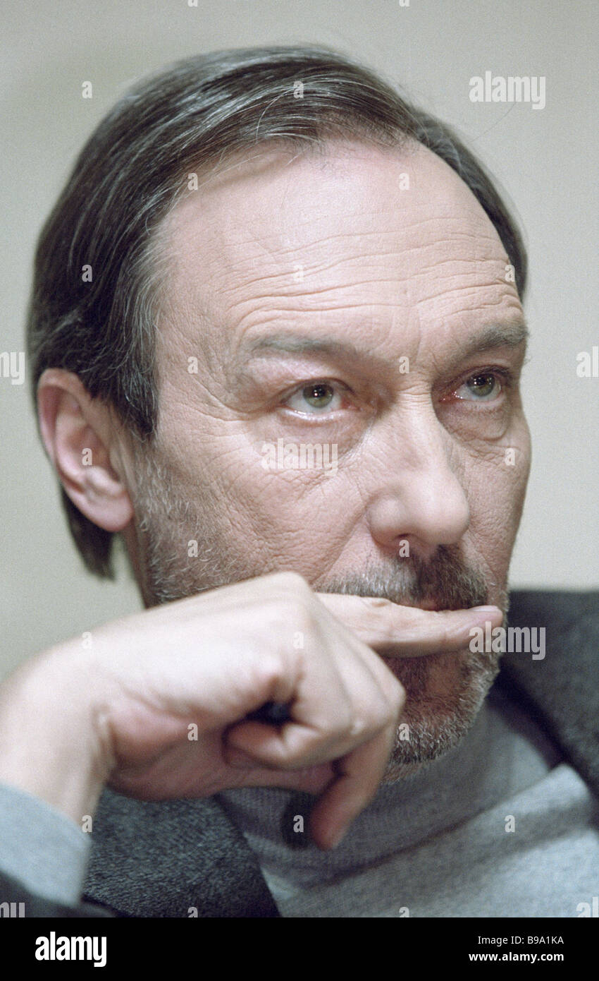 Oleg Yankovsky People s Artist of the USSR Stock Photo - Alamy