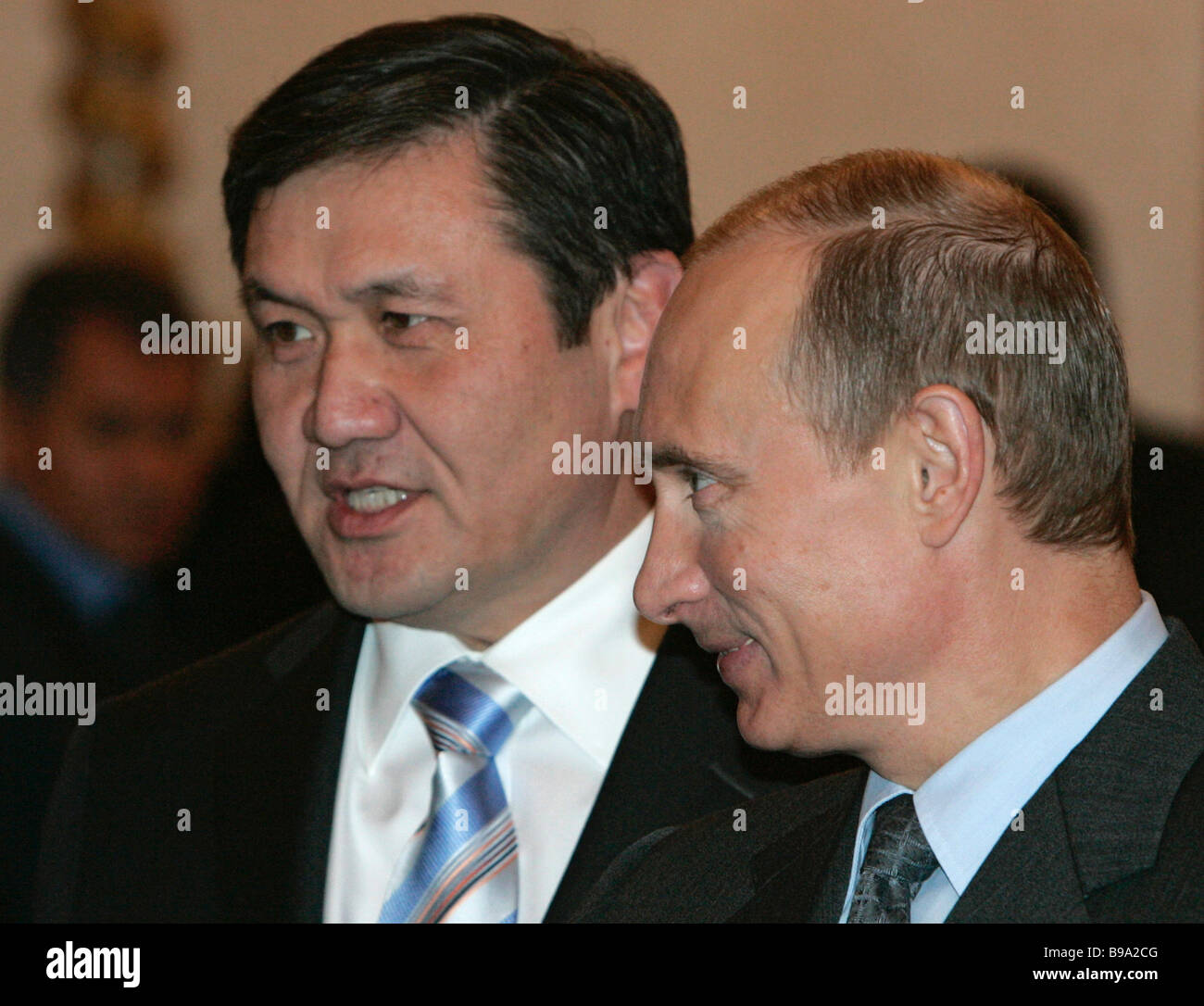 Mongolian President Nambaryn Enkhbayar and Russian President Vladimir ... Mongolian President Nambaryn Enkhbayar and Russian President Vladimir ...