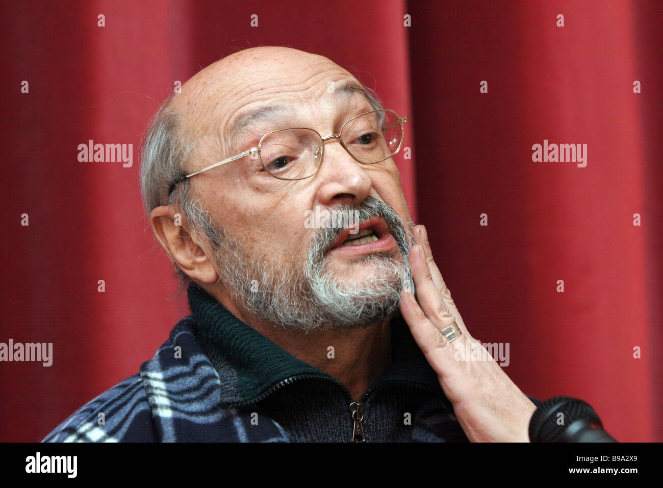 Theater director Mikhail Kozakov attends presentation of book ...