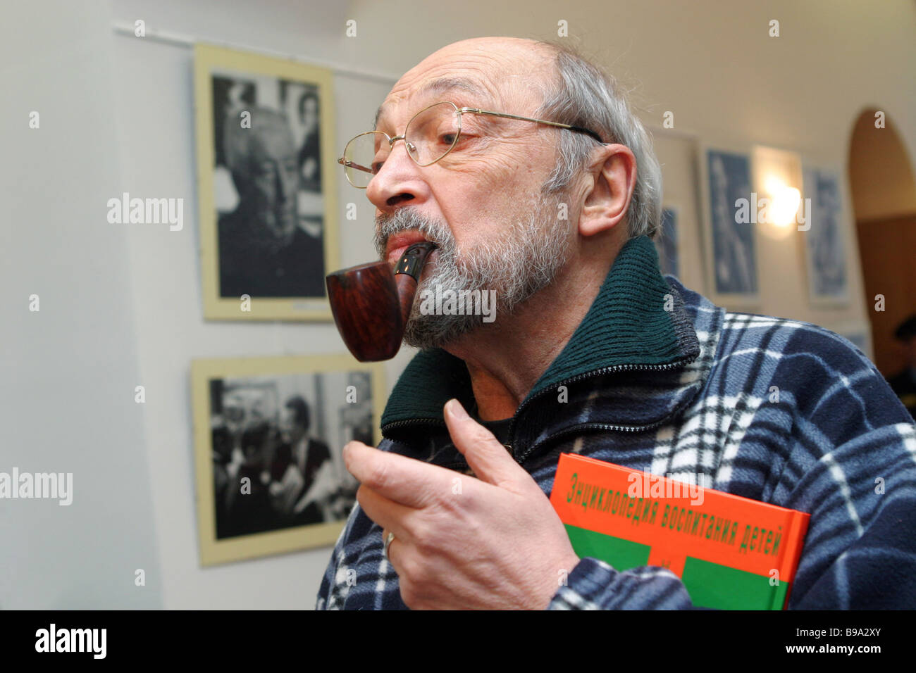 Theater director Mikhail Kozakov attends presentation of book ...