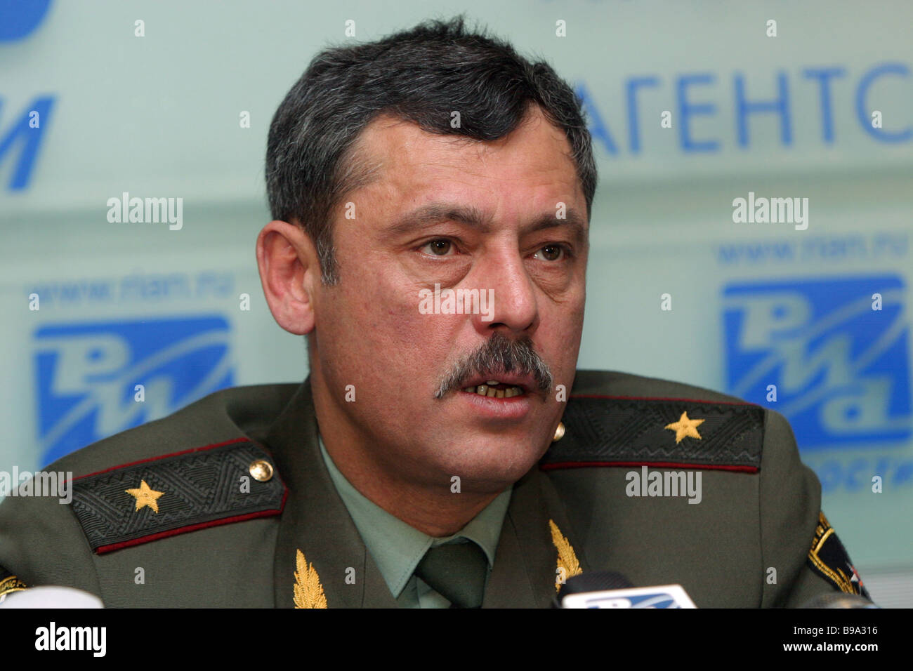 Moscow Chief State Fire Inspector Major General Viktor Klimkin at RIA ...
