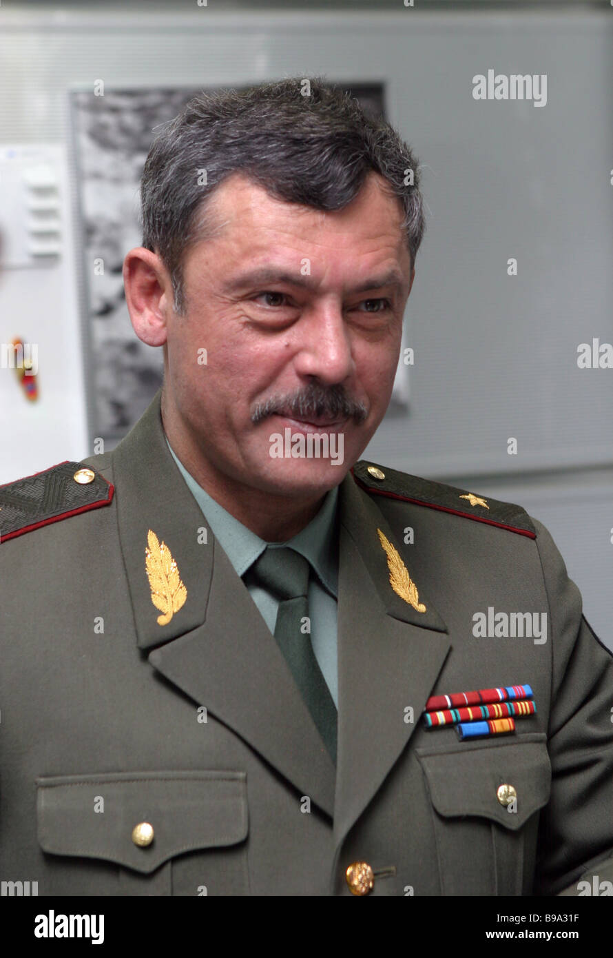 Moscow Chief State Fire Inspector Major General Viktor Klimkin at RIA ...