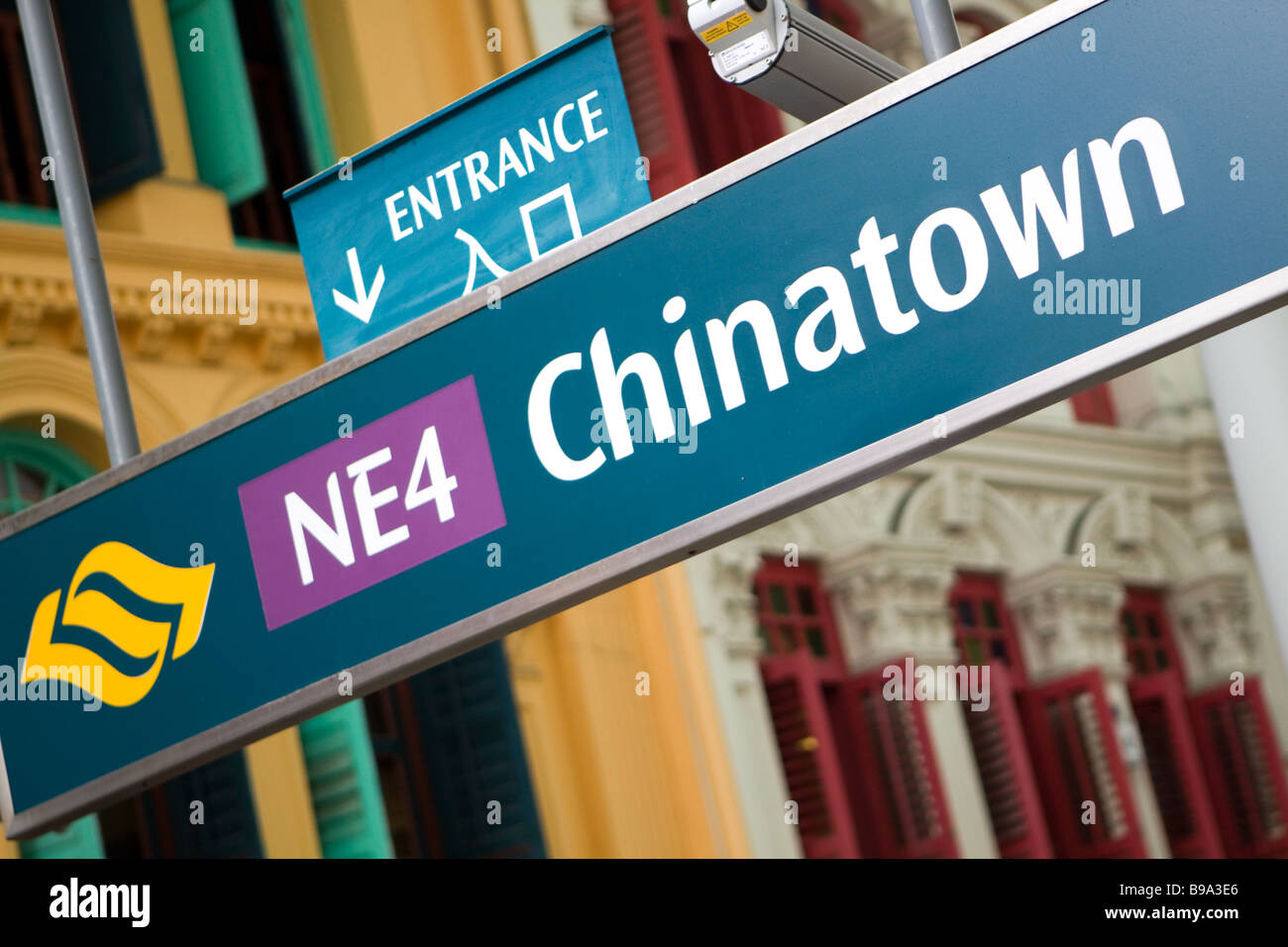 Chinatown Sign Singapore Asia Stock Photo - Alamy