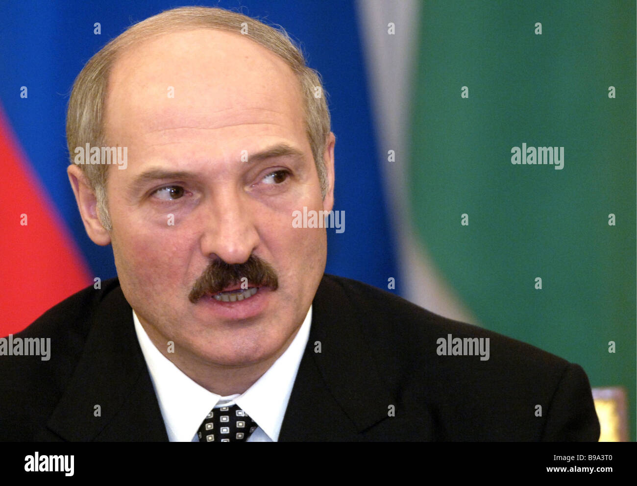 President of the Republic of Belarus Alexander Lukashenko Stock Photo ...