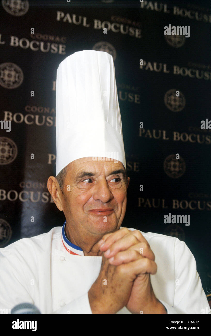 The best French chef of the 20th century Paul Bocuse in Moscow Stock ...