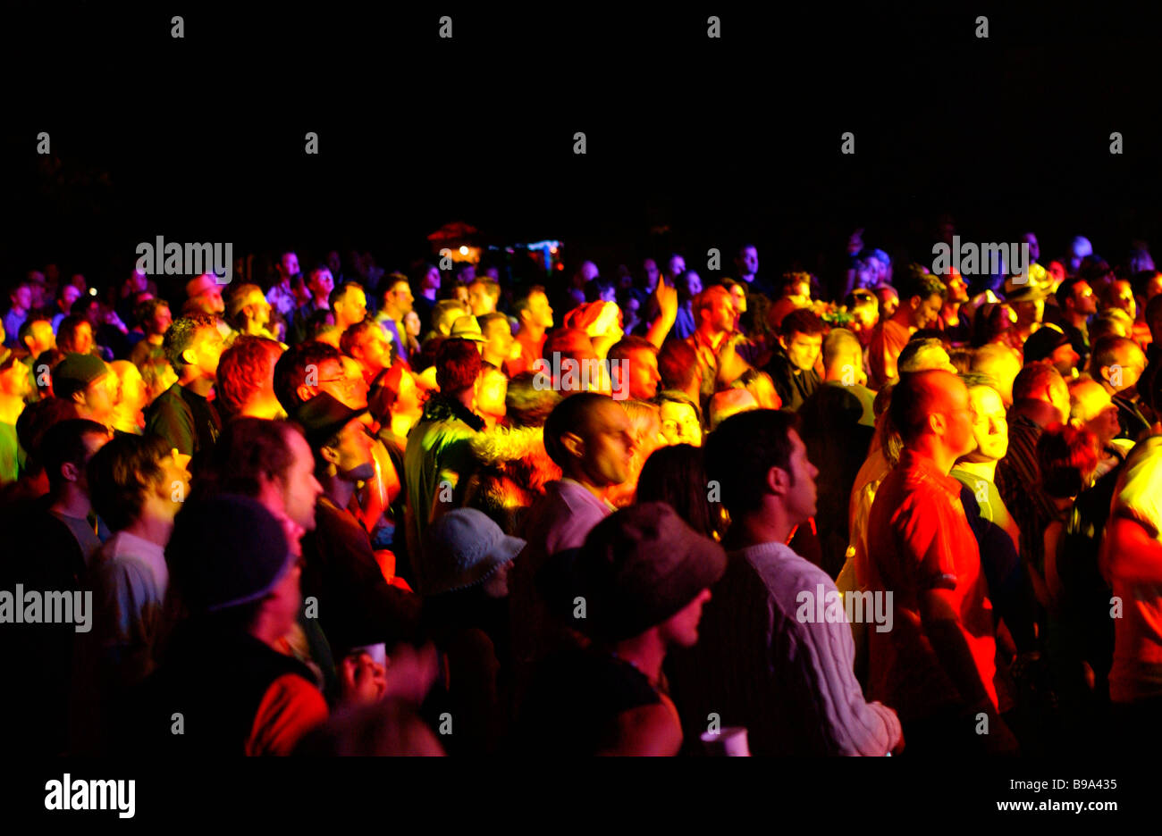 Crowd at Festival Stock Photo - Alamy