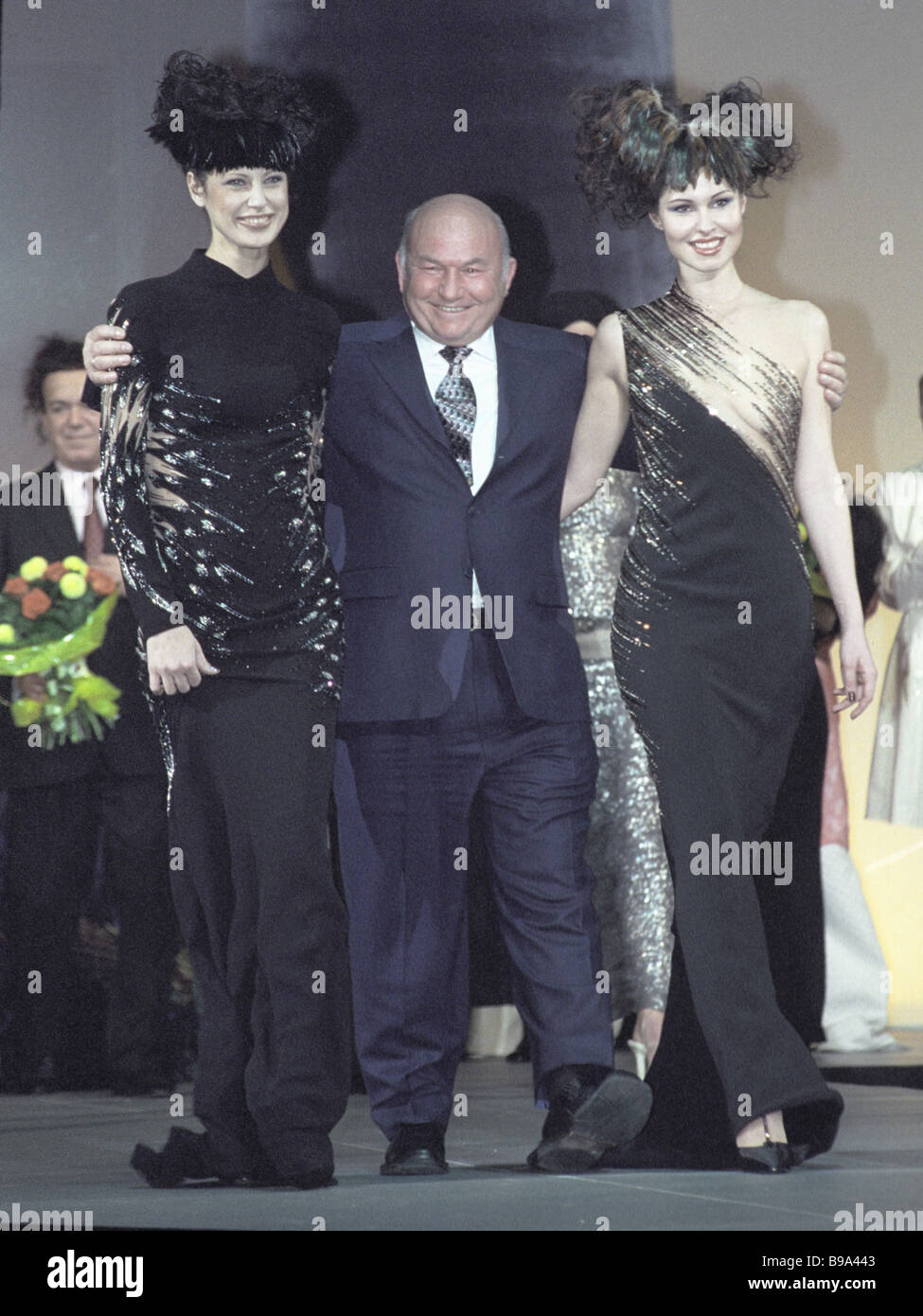 Moscow Mayor Yury Luzhkov at the closing ceremony of the eighth Haute ...