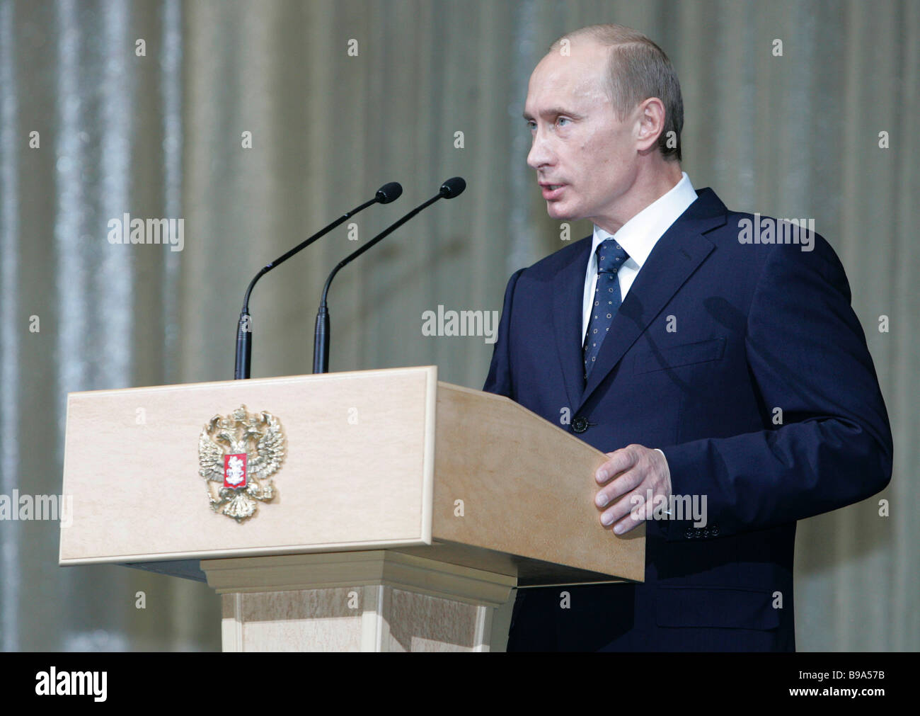 President Vladimir Putin at the official function on the birth ...