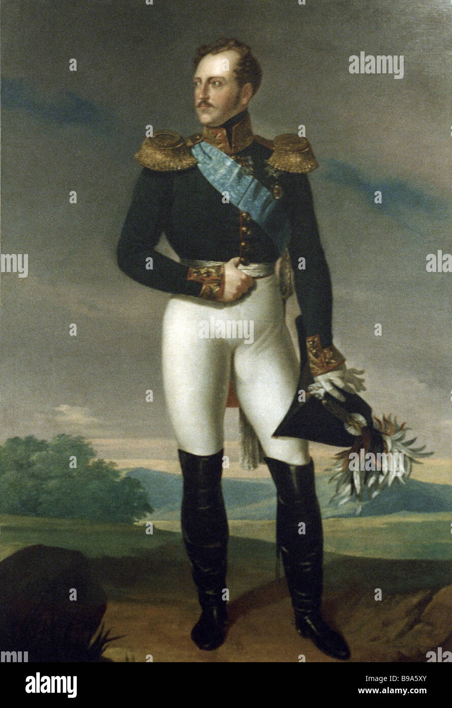 Emperor Nicholas I High Resolution Stock Photography and Images - Alamy