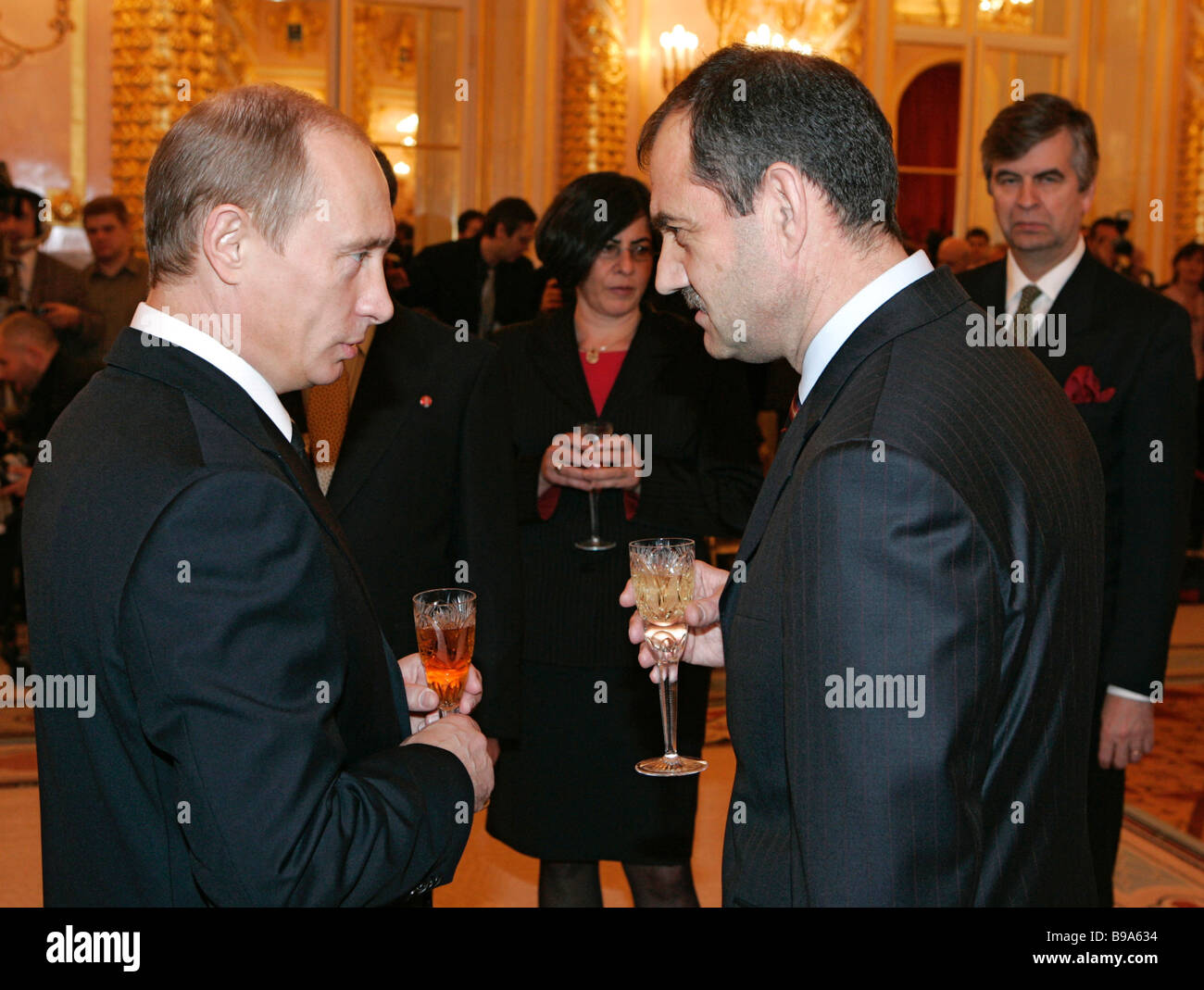 Russian President Vladimir Putin and Bulgarian Ambassador to the ...