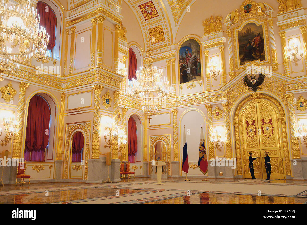 The Kremlin s Alexander Hall Stock Photo - Alamy