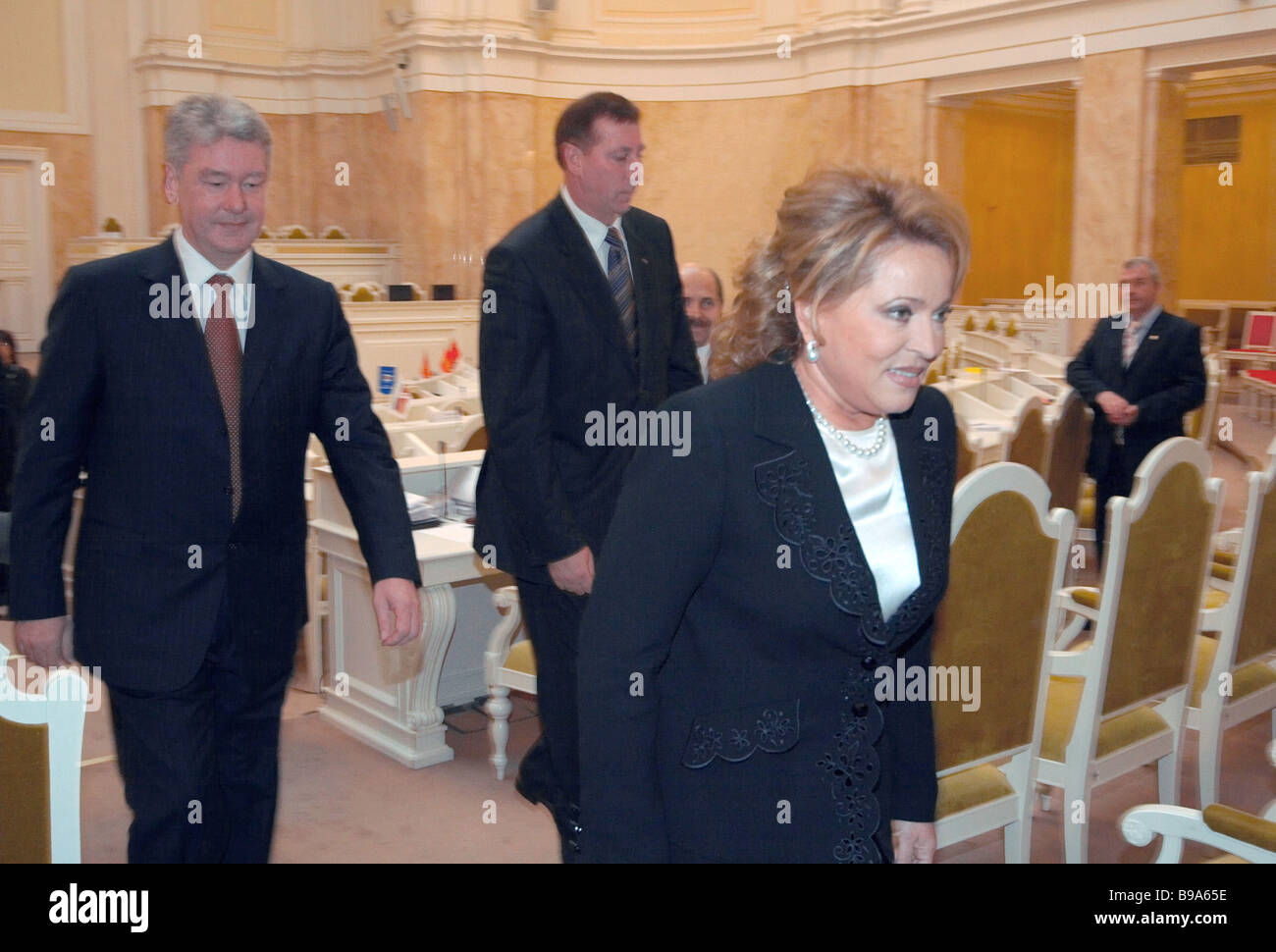 Approving Valentina Matvienko as Governor of St Petersburg in the ...