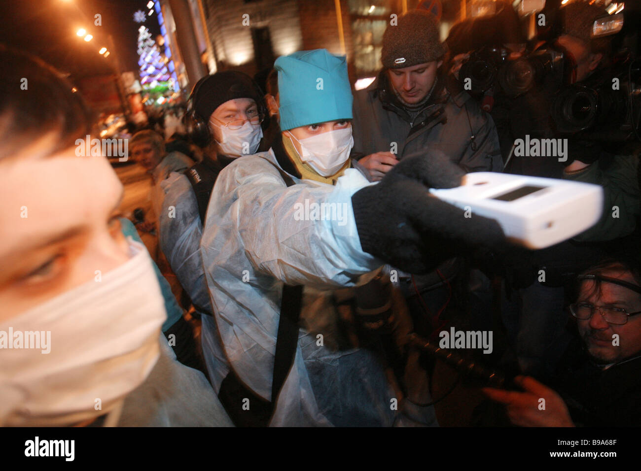 Us youth movement activists are staging an unauthorized satirical ...