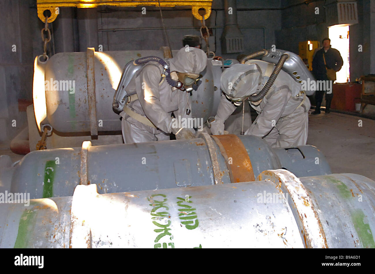 Emergency rescue services conduct clean up operations after simulated ...
