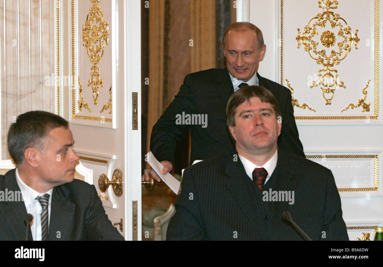 From left to right in the foreground Alexander Abramov Russian State ...
