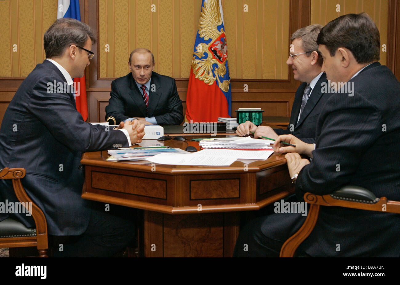 From left to right German Gref Russian Trade and Economic Development ...