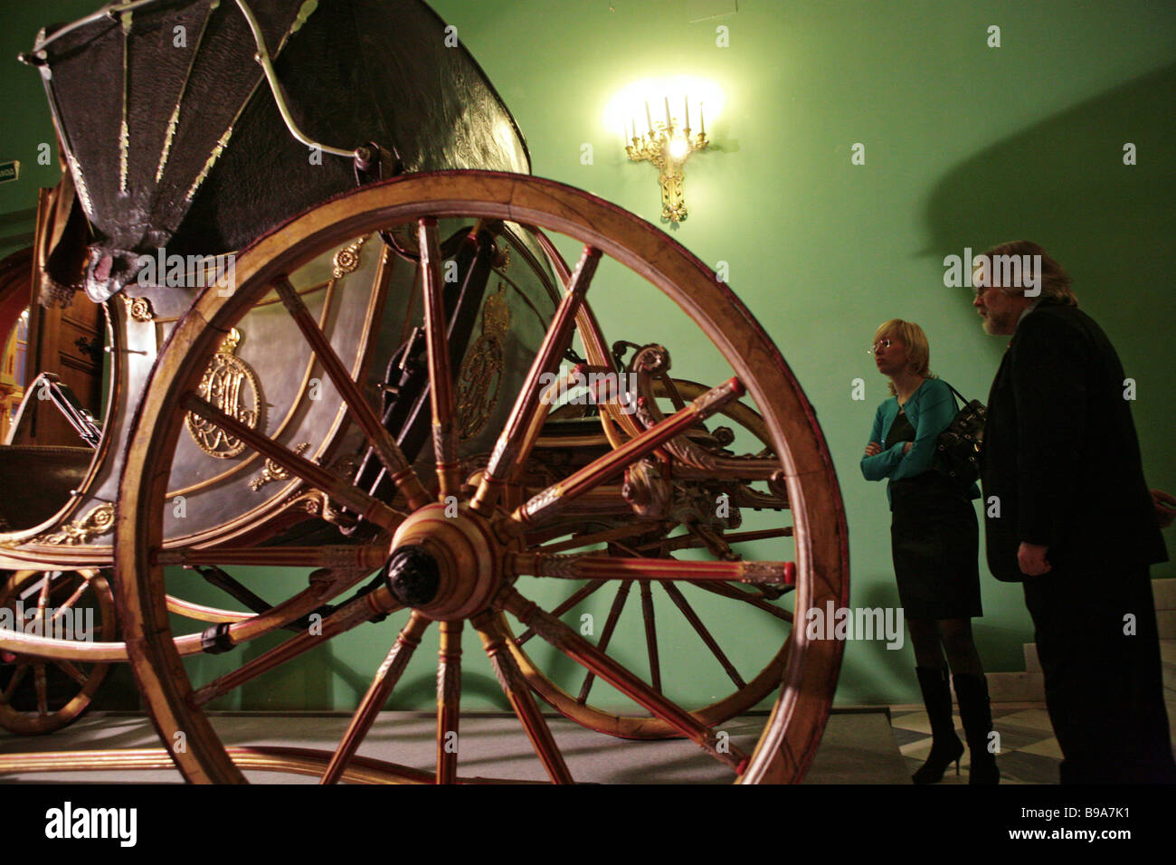 Emperor Paul I s 18th century coach has appeared on show after ...