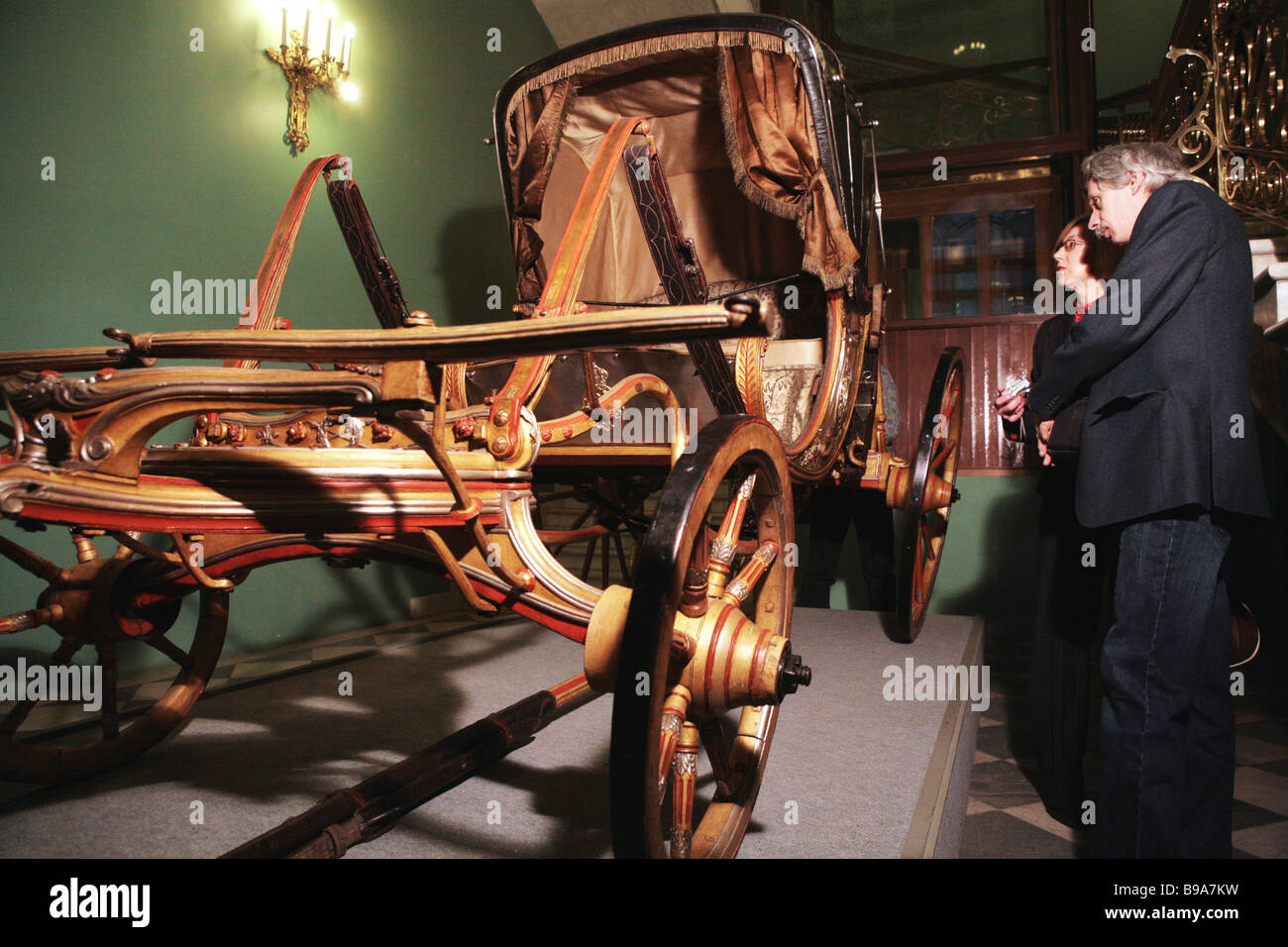 Empress Maria Theodorovna s 18th century coach has appeared on show ...