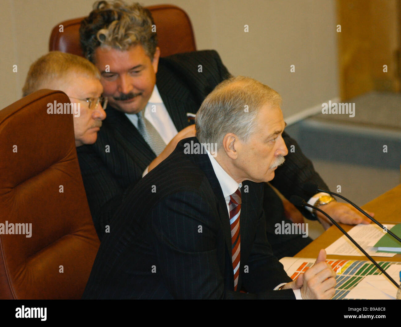 State Duma Speaker Boris Gryzlov center and Deputy State Duma Speakers ...