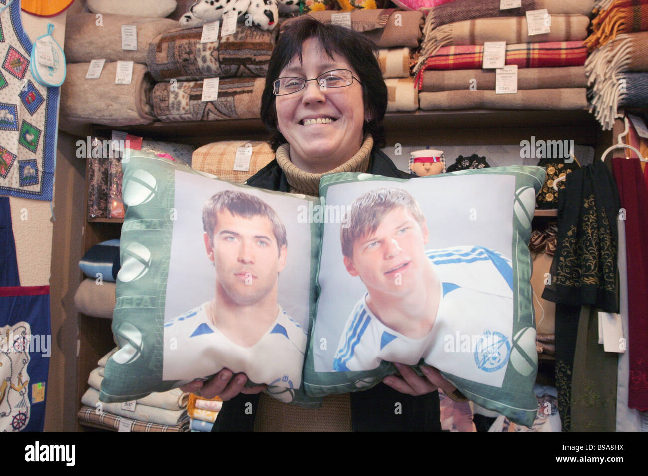 Andrei Arshavin halfback of Zenit team and member of Russian football ...
