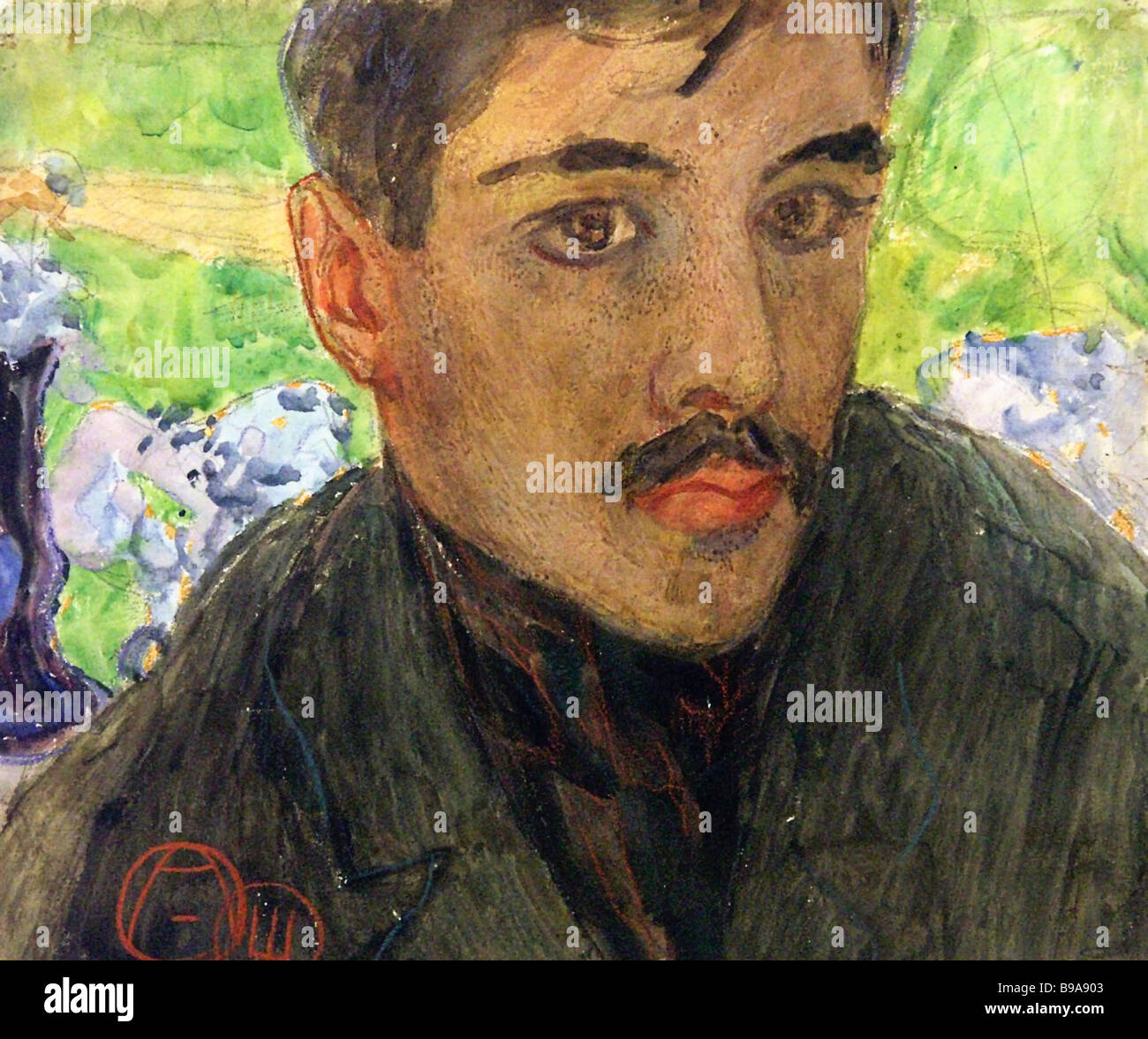 Alexander Shevchenko 1883 1948 Self Portrait 1907 An exhibition ...