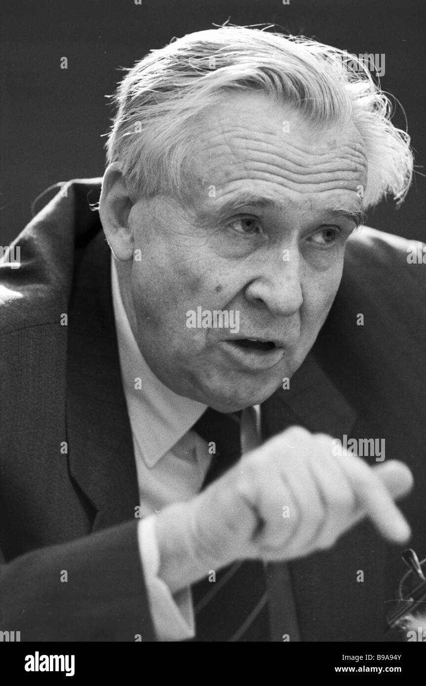 Chairman of the Council of the Association of Soviet Diplomats Vladimir ...