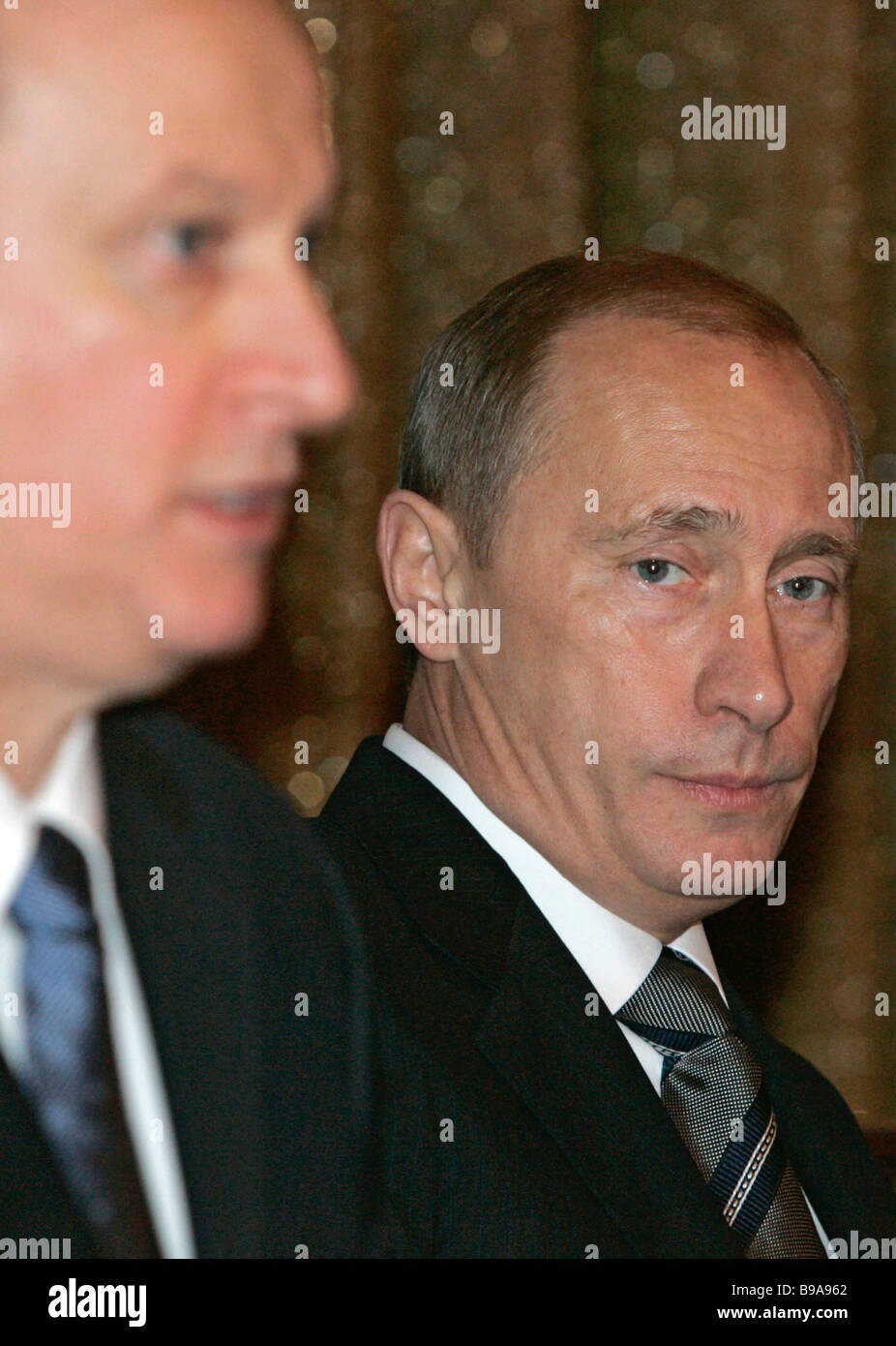 The FSB Director Nikolai Patrushev and President Vladimir Putin left to ...
