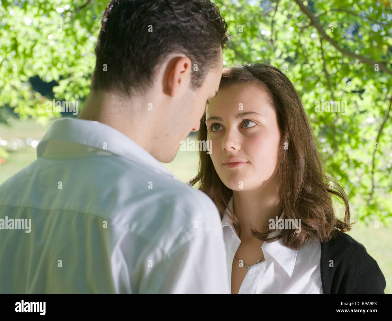 look over shoulder Stock Photo - Alamy