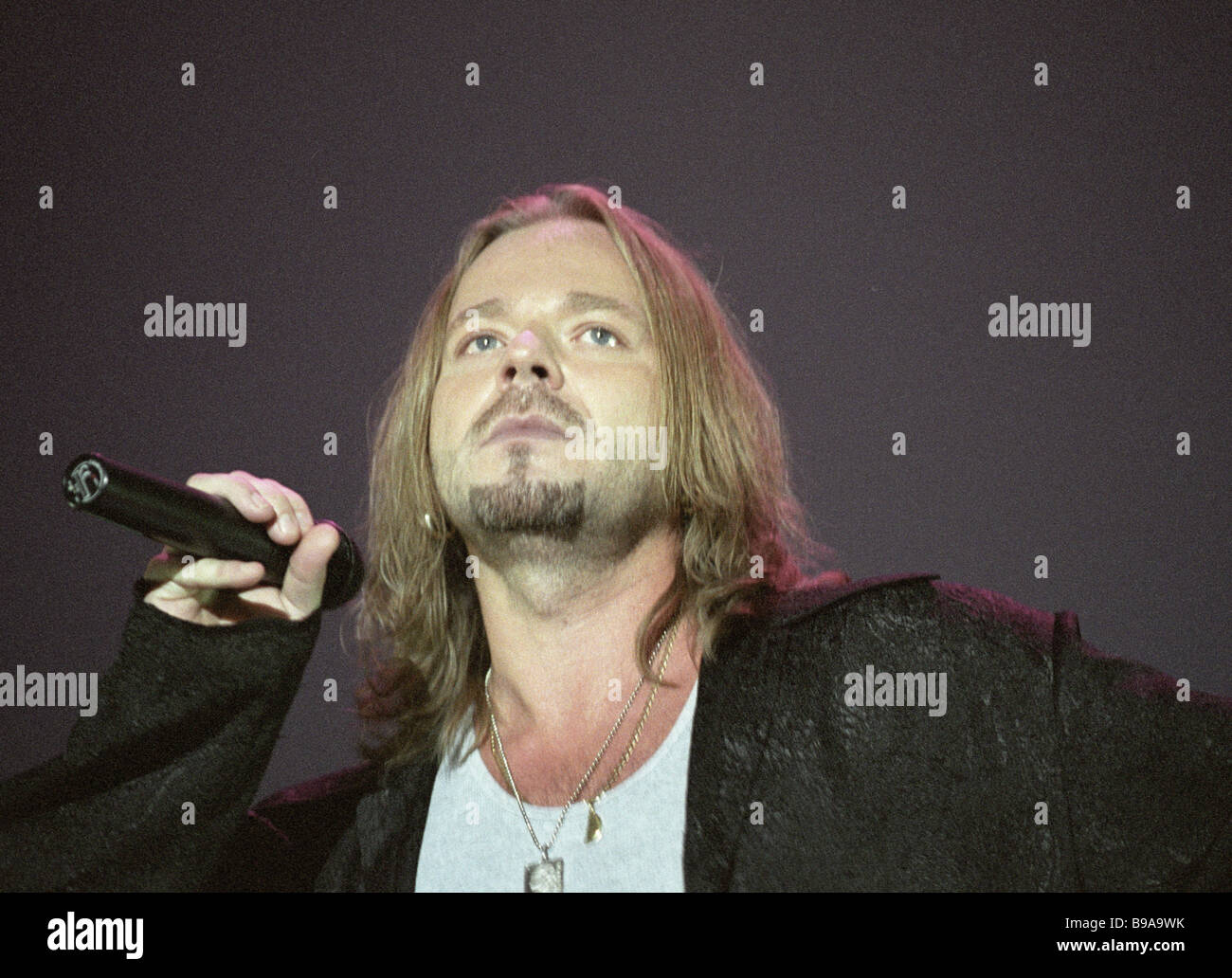 Vladimir Presnyakov Jr Russian pop star Stock Photo - Alamy