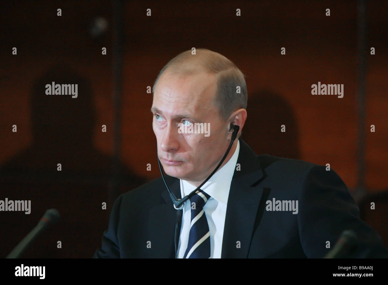 Russian President Vladimir Putin at the international forum of non ...
