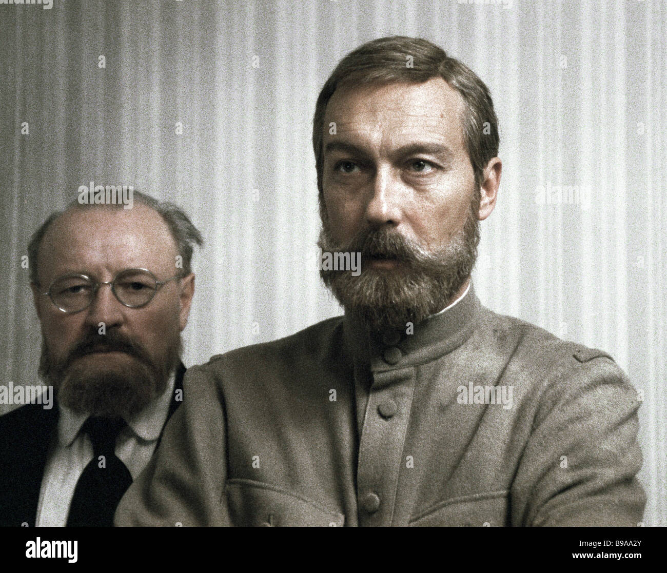 The RSFSR People s Artist Oleg Yankovsky right as Nicholas II in Karen ...