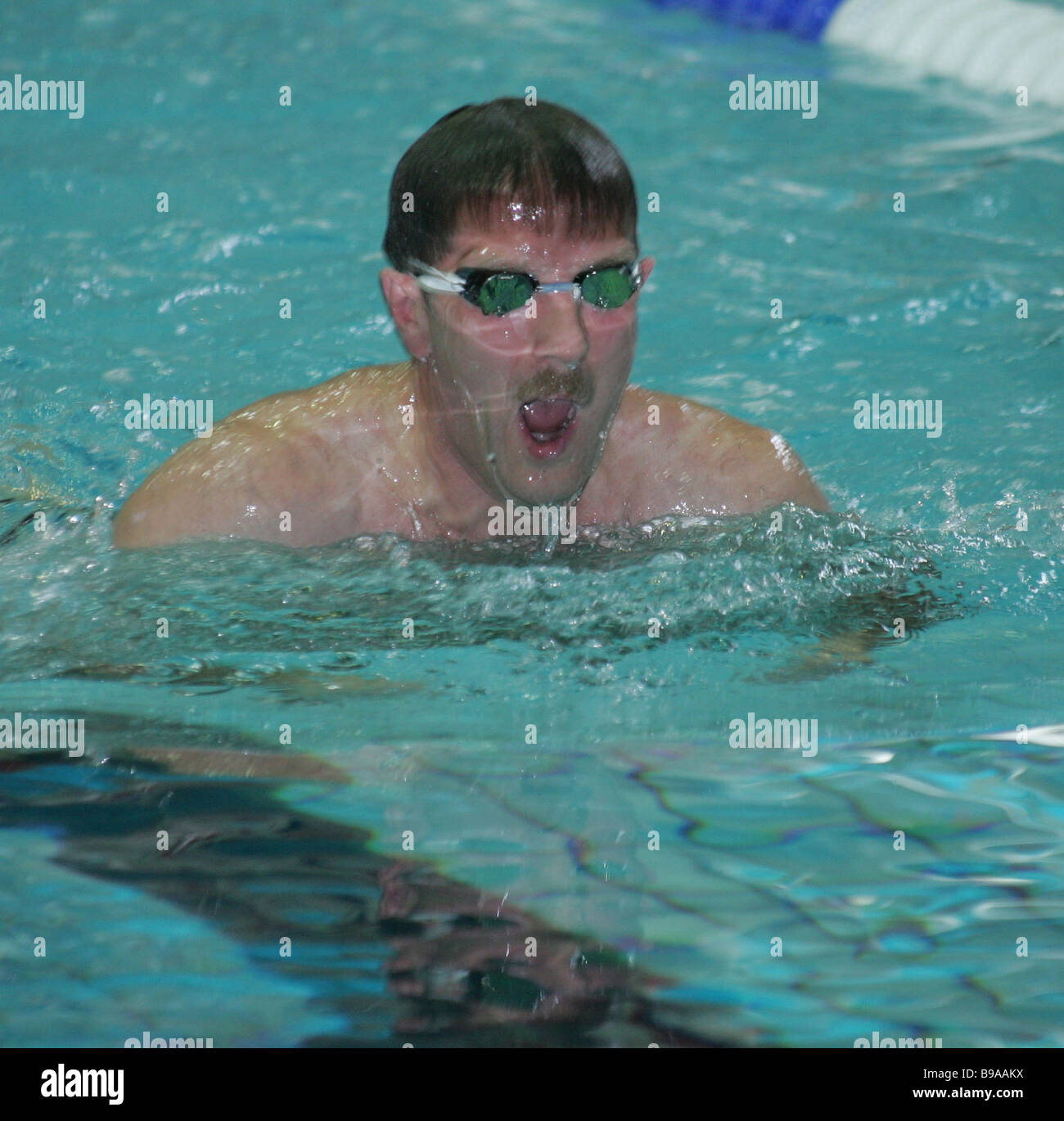 The Russian swimming championship has taken start in Moscow Alexei ...