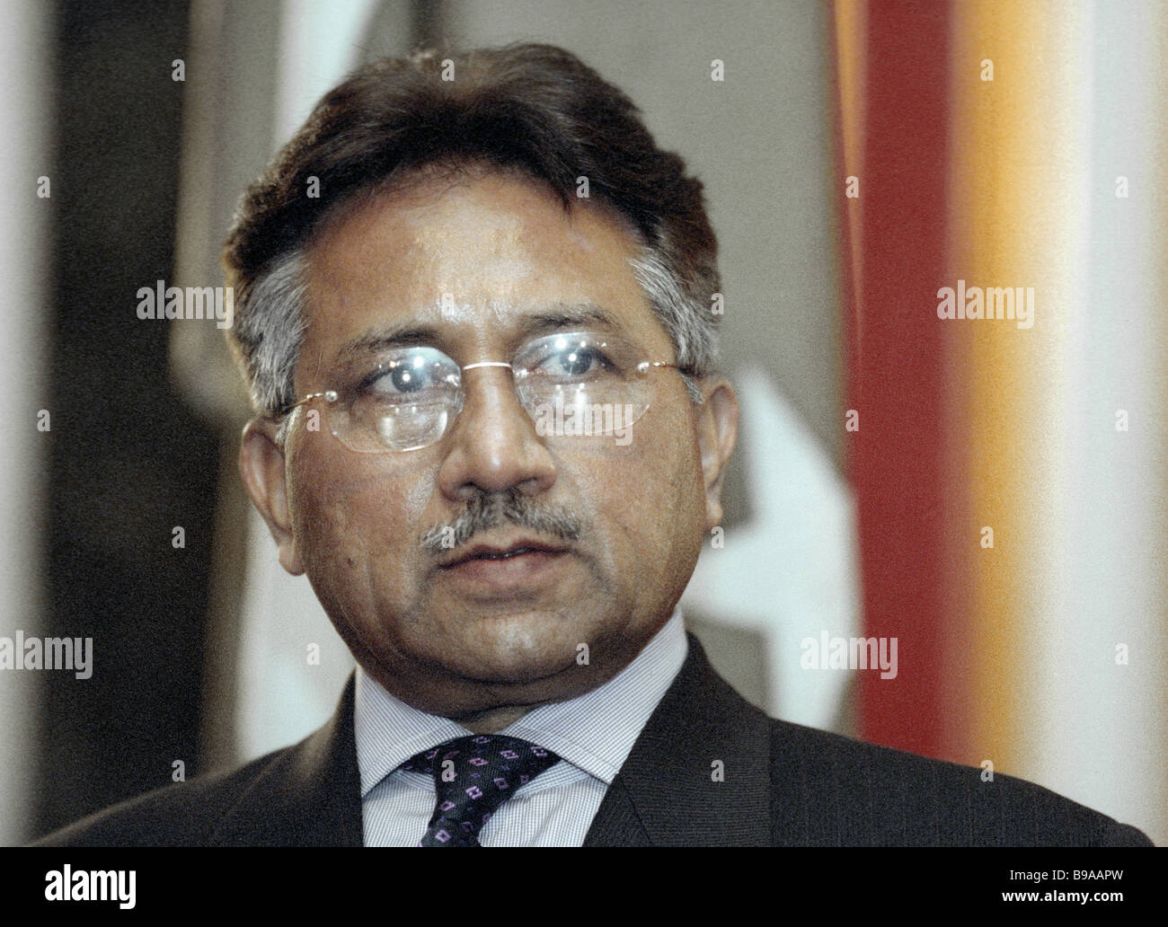 President Pervez Musharraf of the Islamic Republic of Pakistan Stock ...