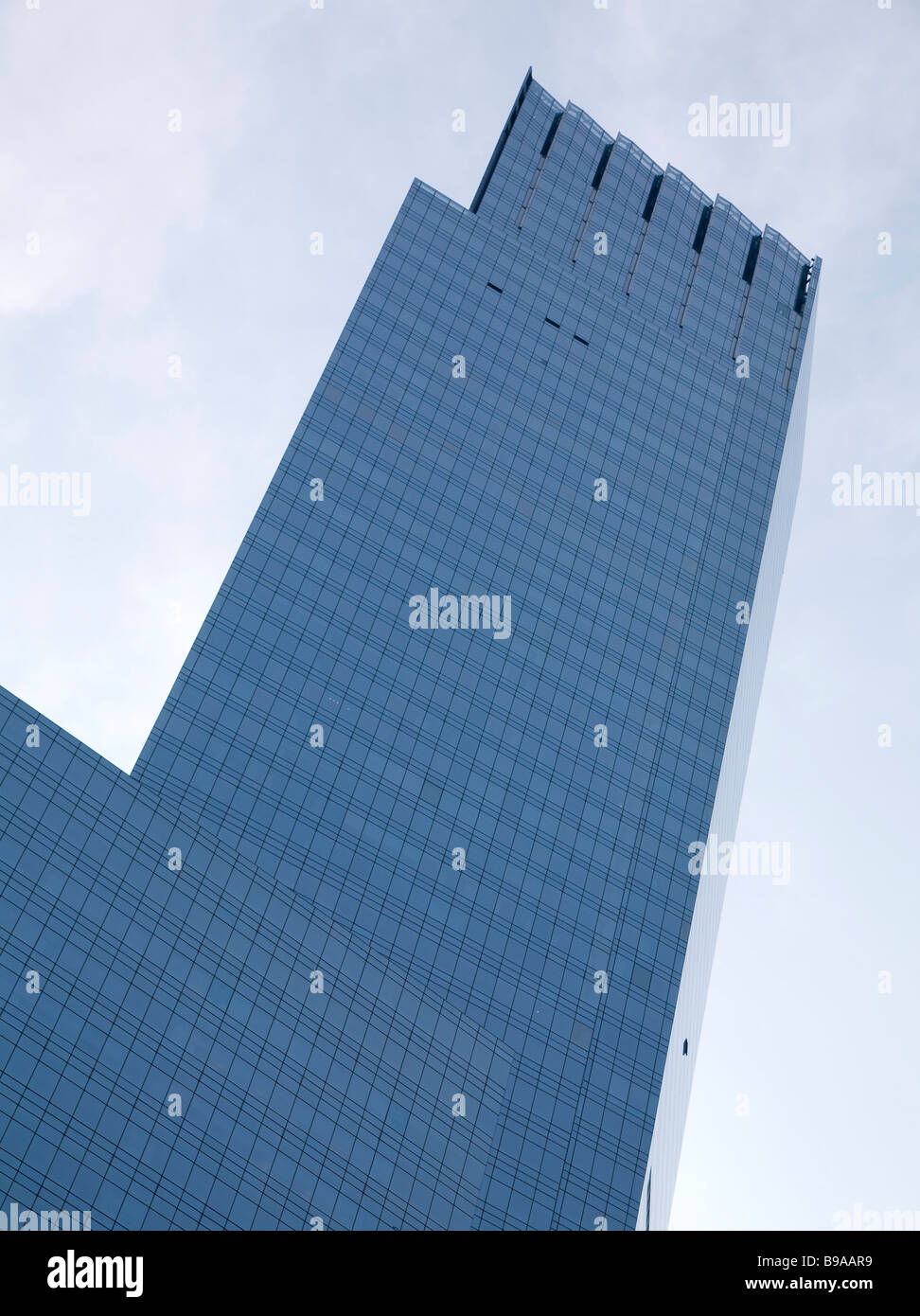 The time warner towers in Columbus Circle NYC Stock Photo - Alamy