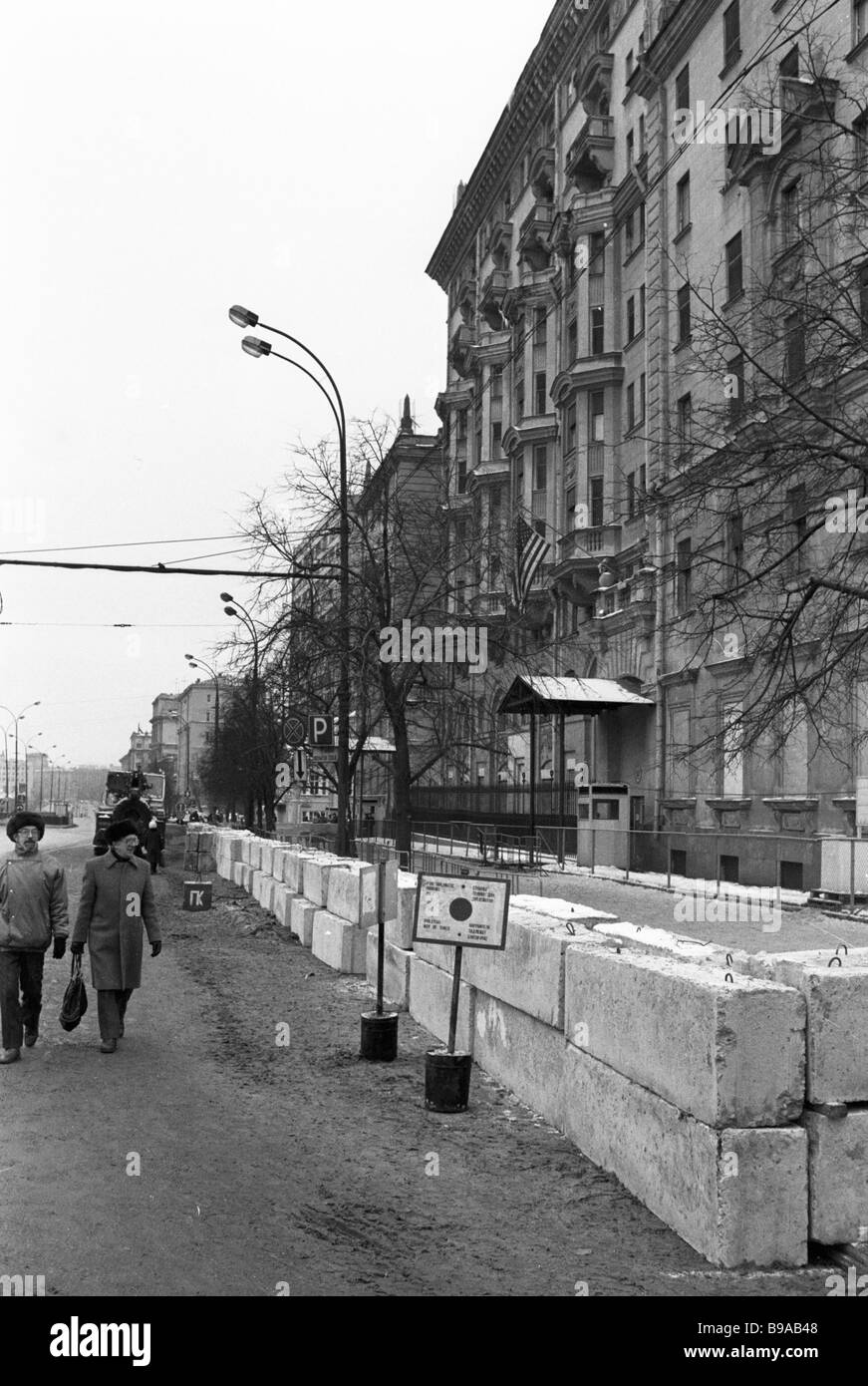 US Embassy in Moscow Stock Photo - Alamy