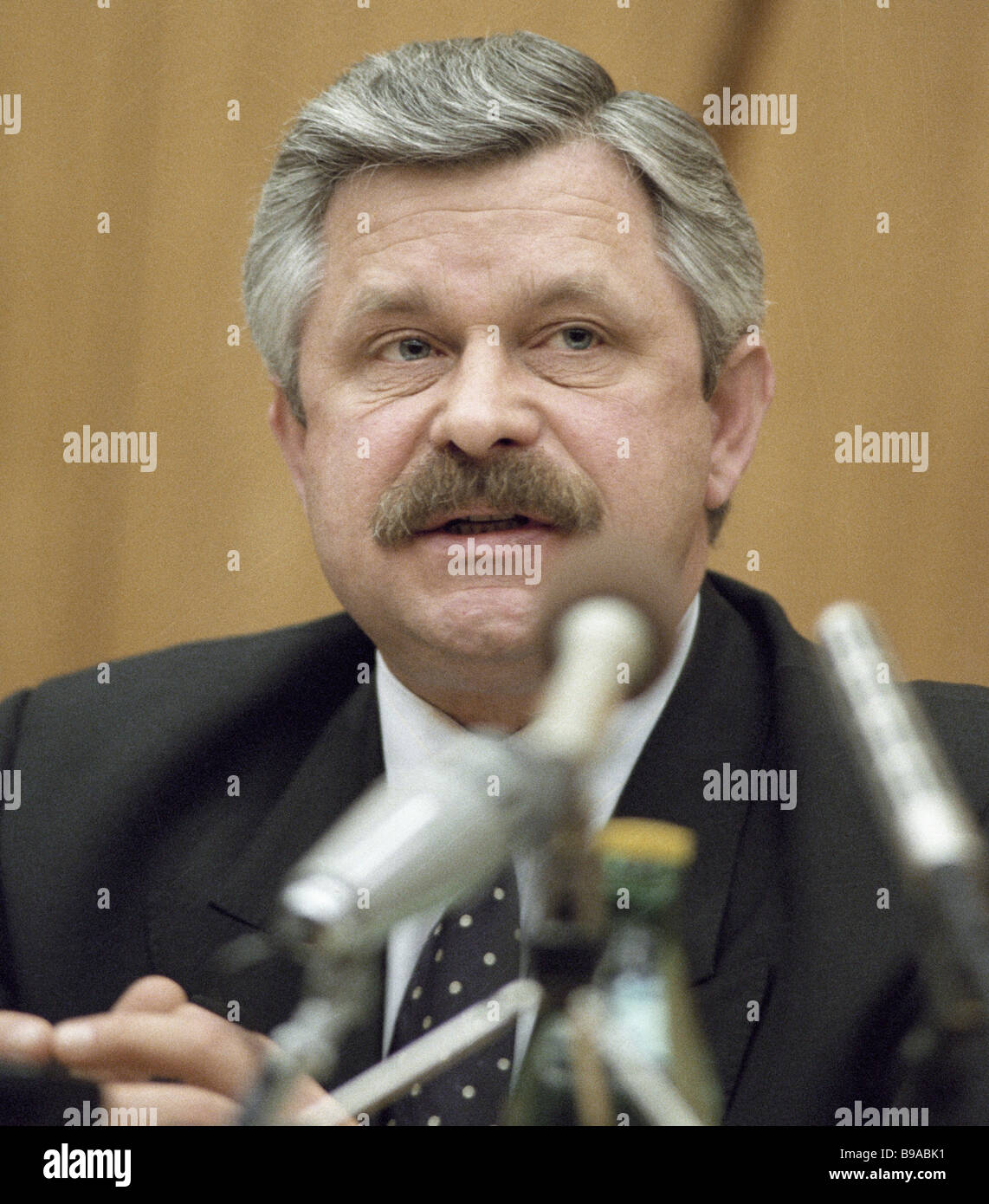 Alexander Rutskoy People s Deputy of the RSFSR leader of the group ...