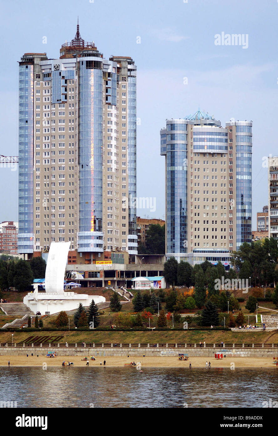 The Ladya elite complex that comprises three buildings two 25 storey ...