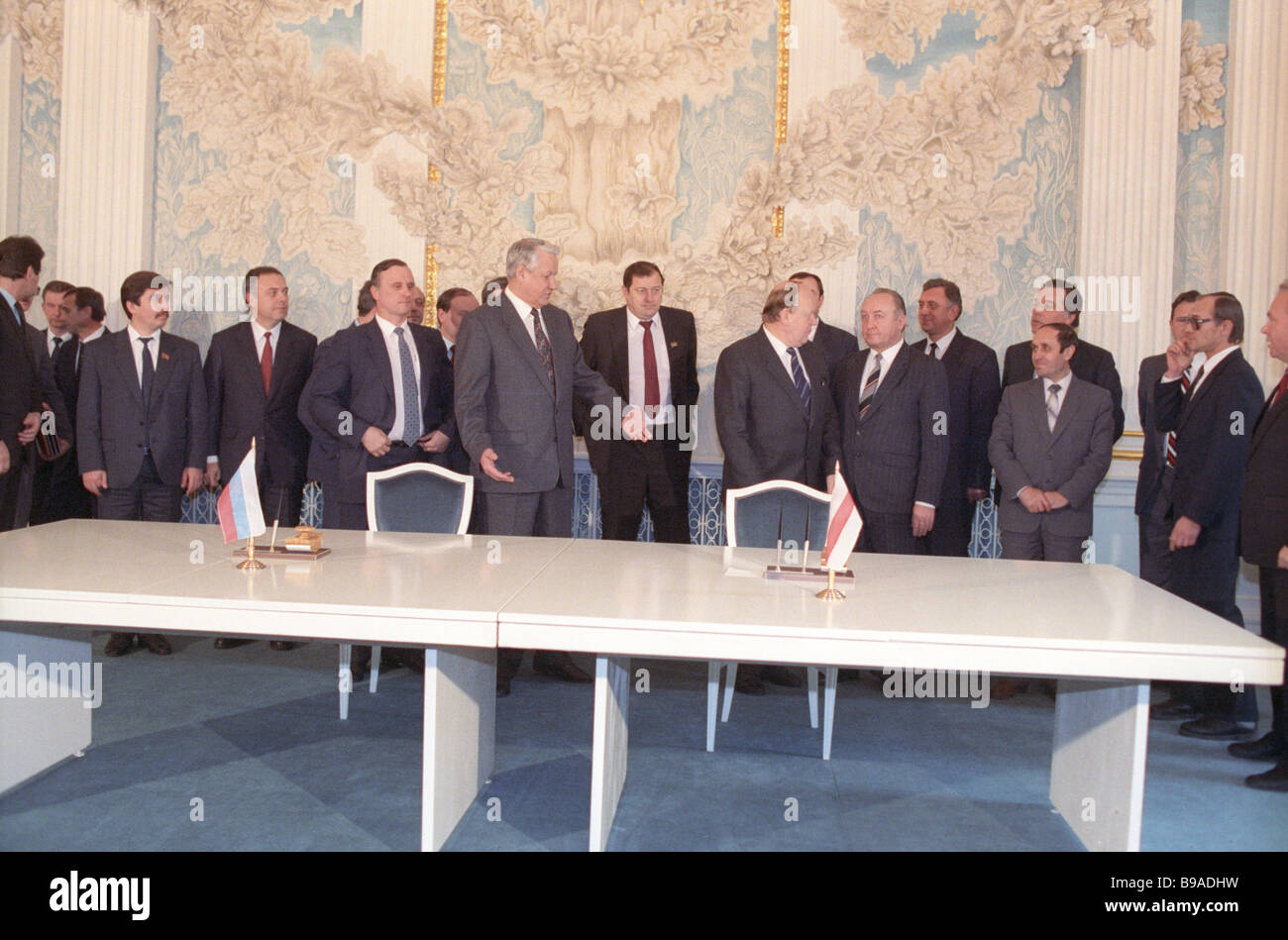 Official Russian delegation visits Belarus Russian President Boris ...