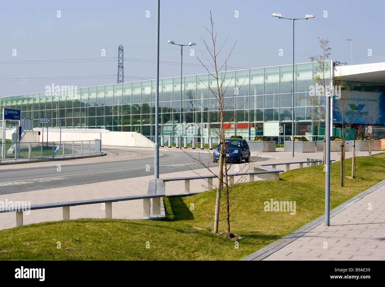 Ebbsfleet International Railway Station Kent England Stock Photo - Alamy