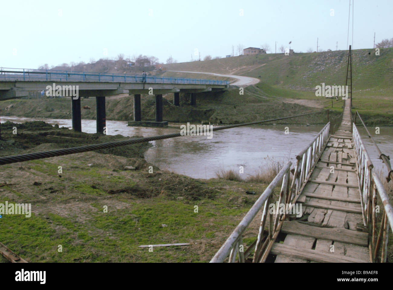 A bridge across the river Sunzha has opened in the Grozny District ...