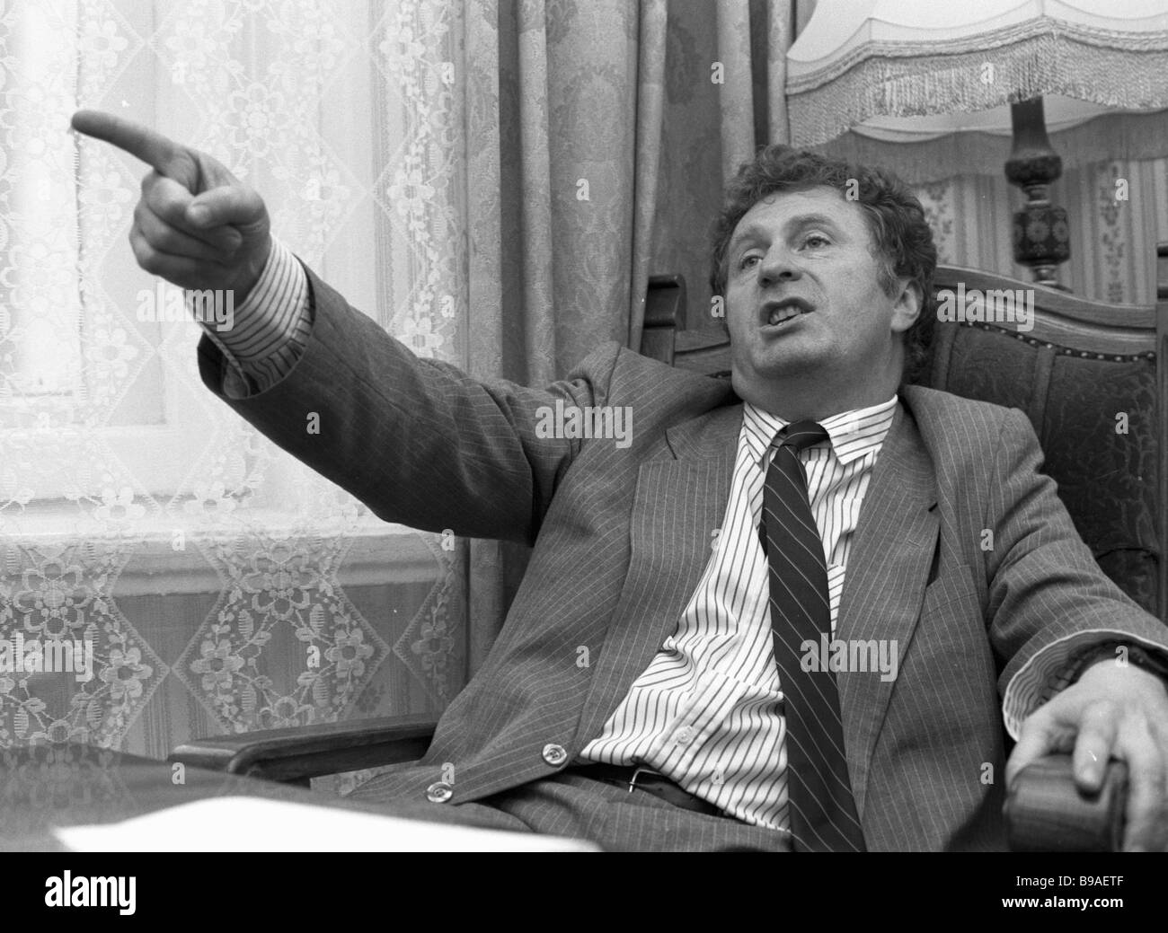 LDPR Liberal Democratic Party Of Russia Leader Vladimir Zhirinovsky ...