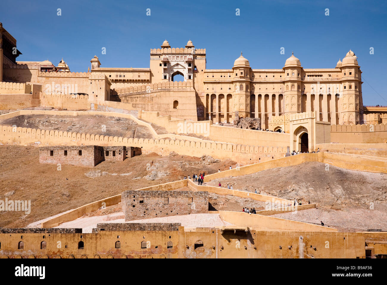 Amber Palace, also known as Amber Fort, Amber, near Jaipur, Rajasthan ...