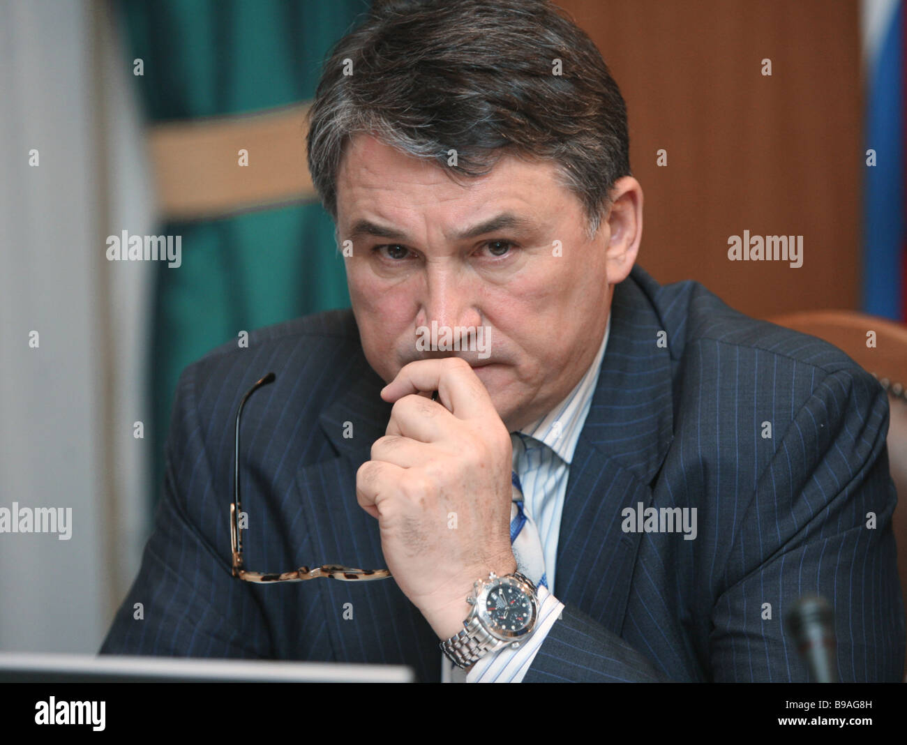 Yury Vorobyev Russia s deputy emergencies minister at the 4th session ...