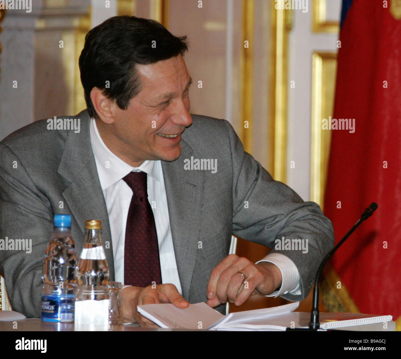 Deputy Prime Minister Alexander Zhukov in St Alexander s Hall of the ...