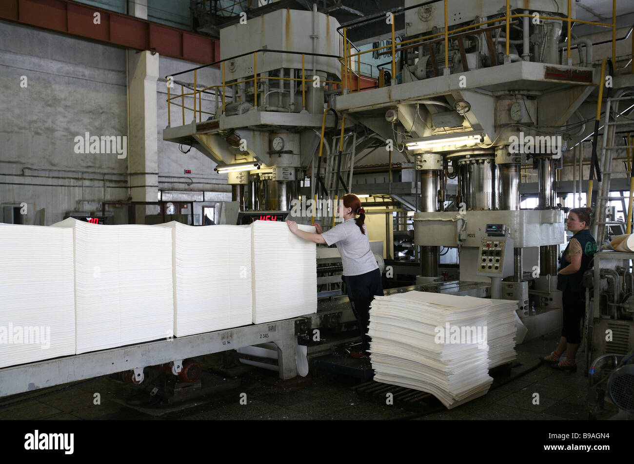 The Kotlas Pulp and Paper Combine in European Russia s north processes ...