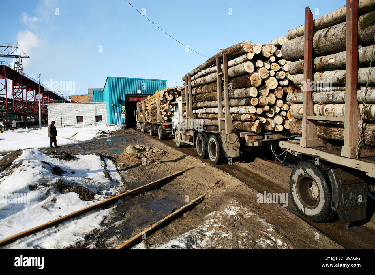 The Kotlas Pulp and Paper Combine in European Russia s north processes ...