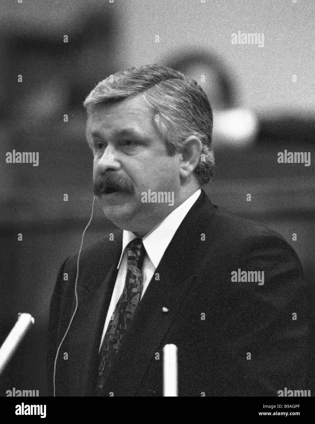 Alexander Rutskoi vice president of Russia Stock Photo - Alamy