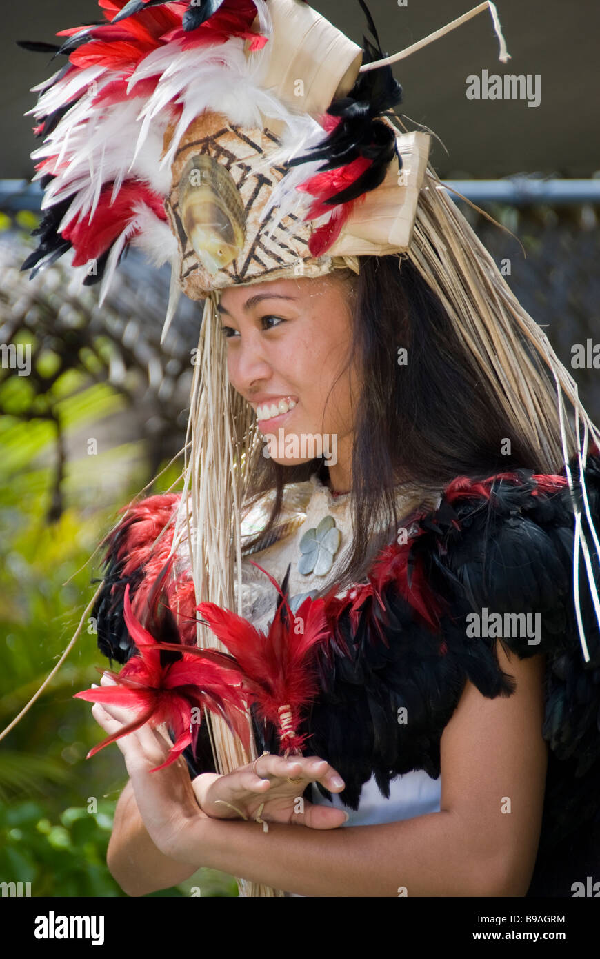 Marquesan woman hi-res stock photography and images - Alamy