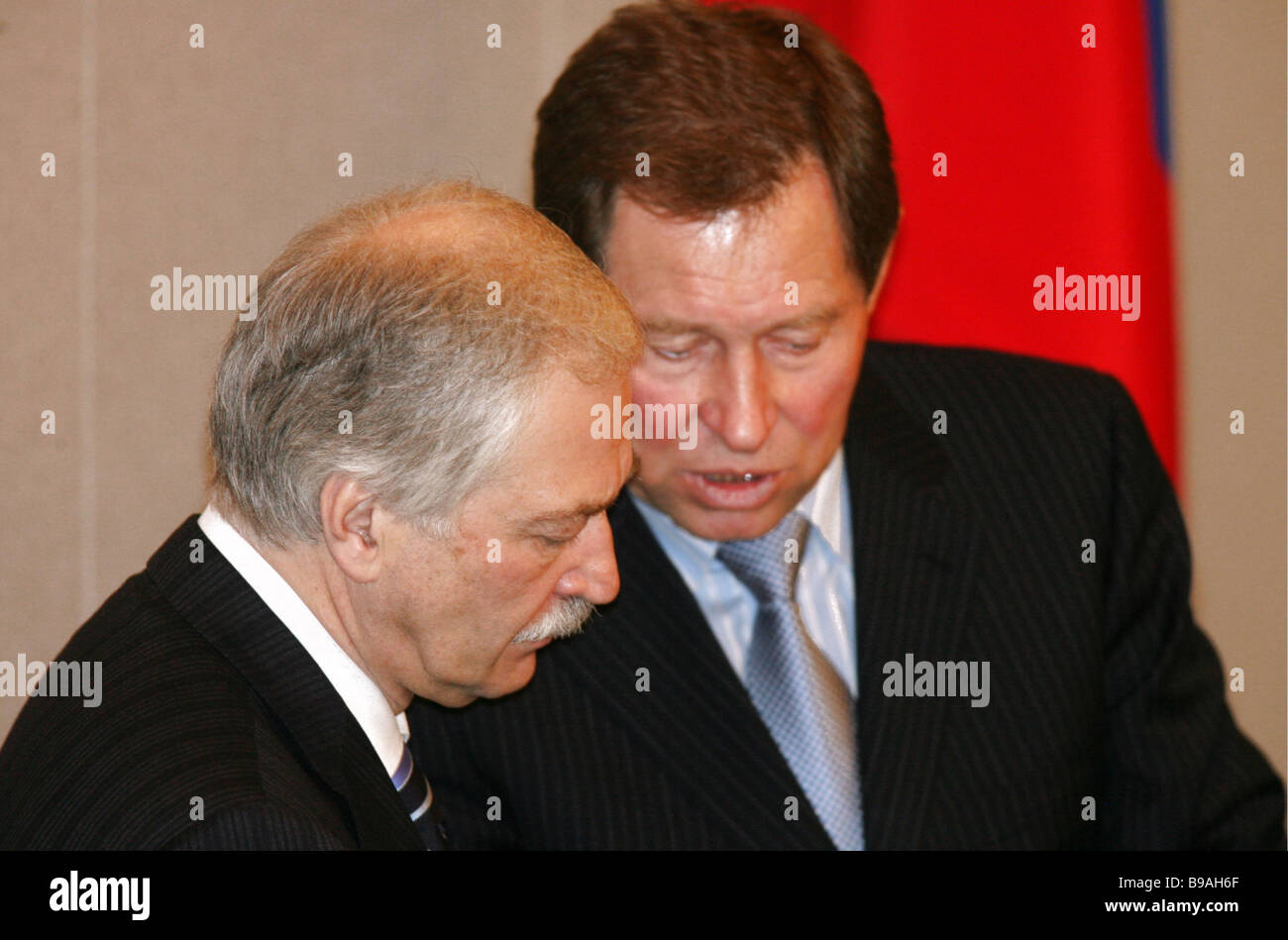 Russian Regional Development Minister Vladimir Yakovlev and State Duma ...