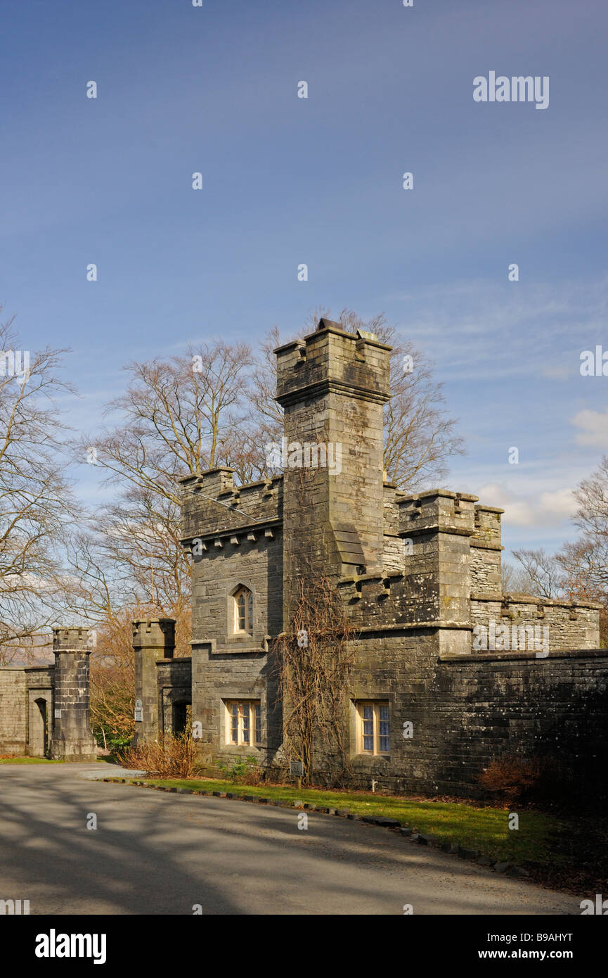 The Gatehouse, Wray Castle. Wray, Lake District National Park, Cumbria ...